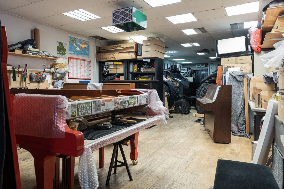 Markson Pianos: components of a piano shop | mushRoom Blog